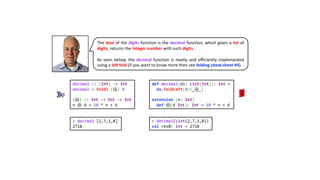 Folding Cheat Sheet # 9 - List Unfolding 𝑢𝑛𝑓𝑜𝑙𝑑 as the Computational ...