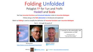 Folding Unfolded - Polyglot FP for Fun and Profit - Haskell and Scala ...
