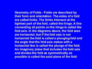 Folding | PPT | Geology | Science