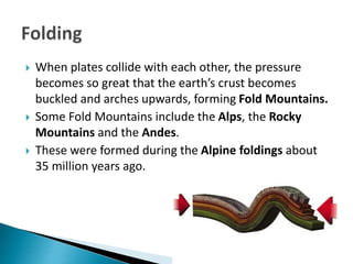 Folding and Faulting | PPTX