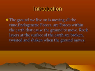 Folding and faulting | PPT