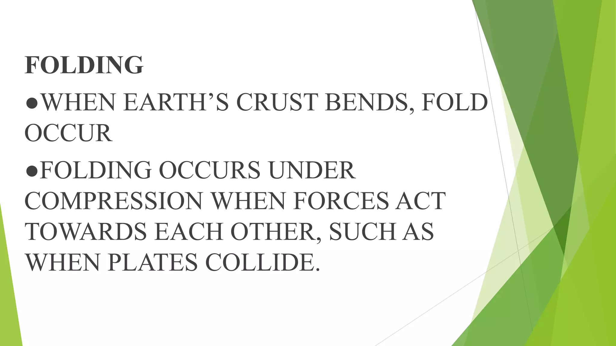 Folding & faulting | PPTX | Geology | Science