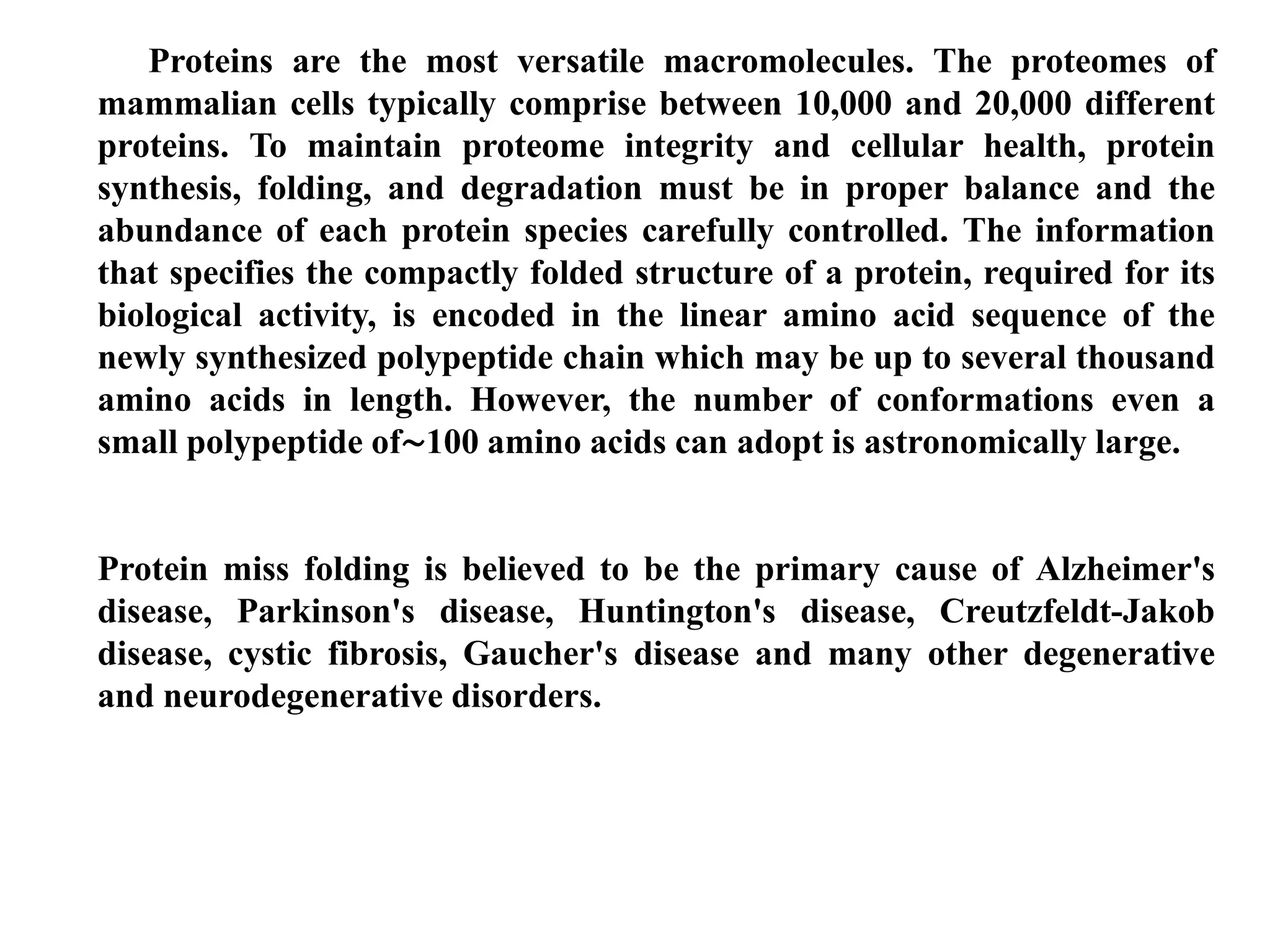 Protein Folding | PPTX