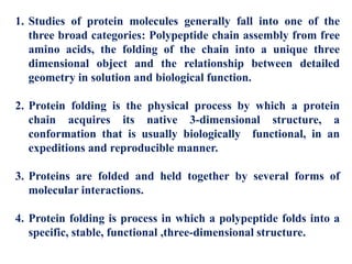 Protein Folding | PPTX