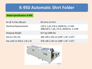 T-Shirt Folding Machine | PPTX