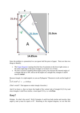 Folding trapezium simple shapes | PDF