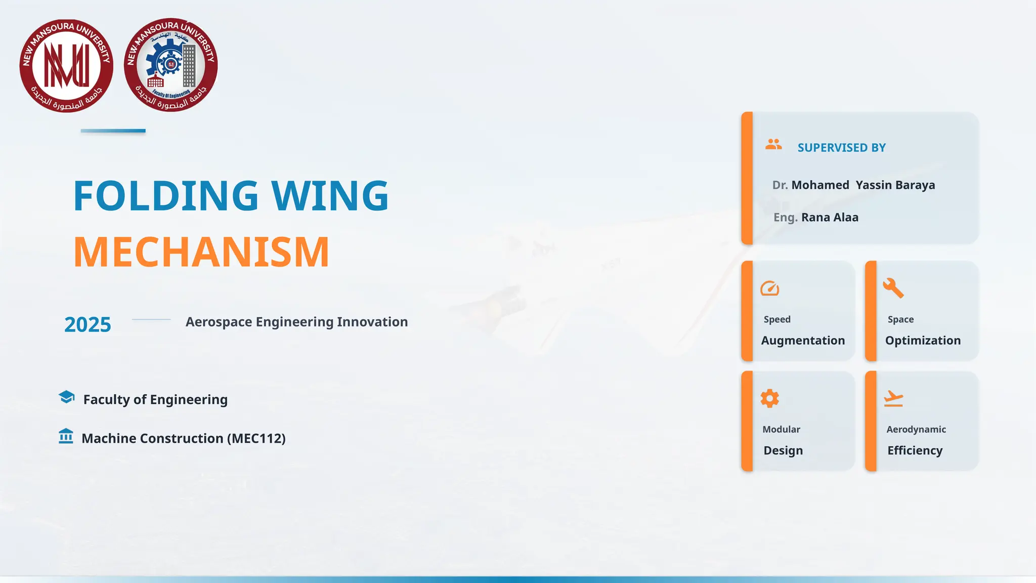Folding Wing Mechanism anoy aeros[ace eng | PPTX