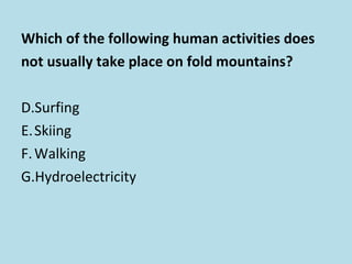 Fold mountains | PPT
