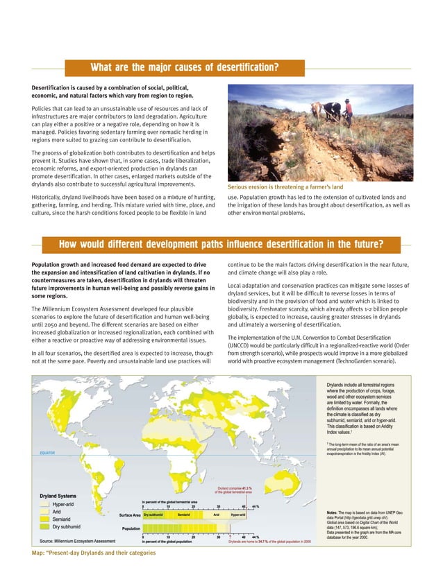 Scientific Facts on Desertification | PDF