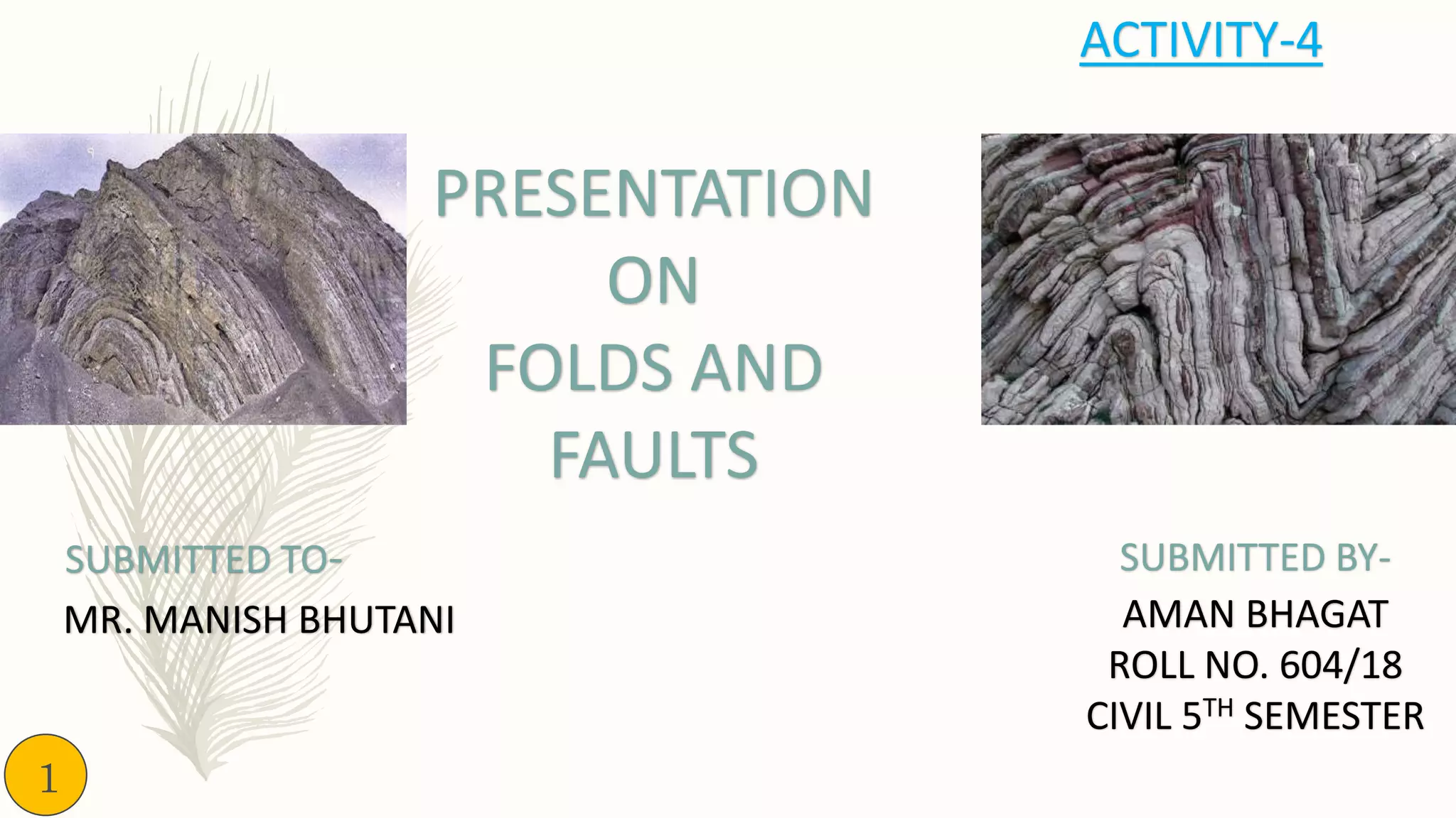 Folds and faults ppt | PDF