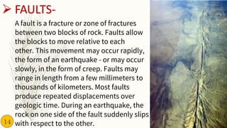 Folds and faults ppt | PDF