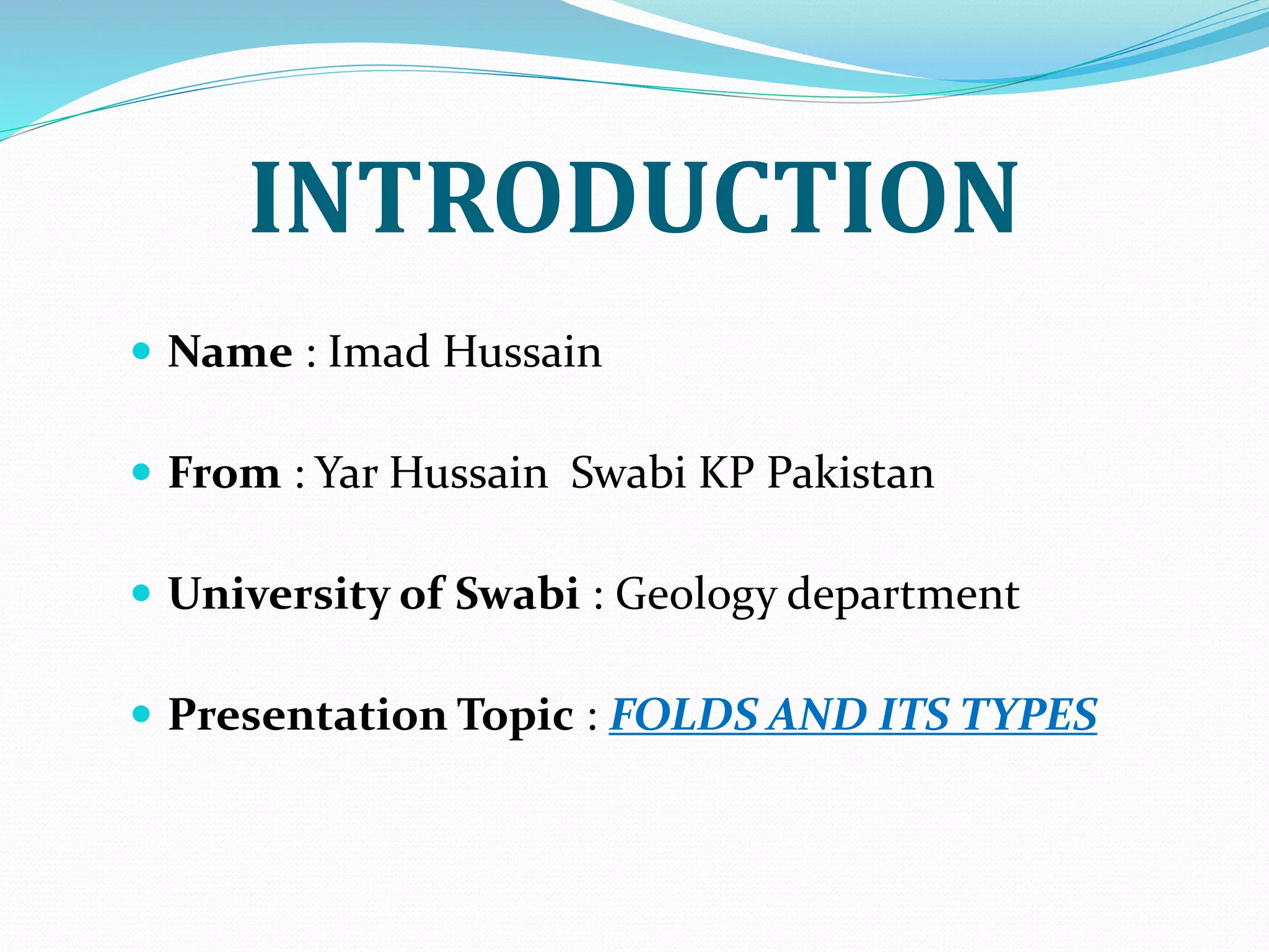 Folds and types | PPTX