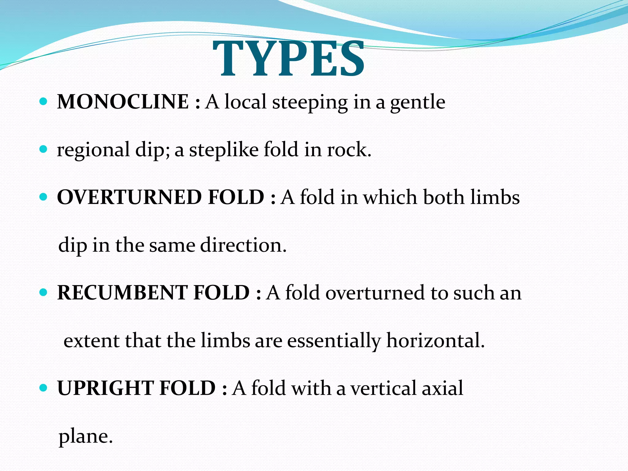 Folds and types | PPTX