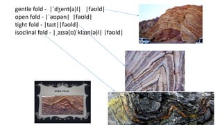 Folds (plicative dislocation).pptx.There are | PPT