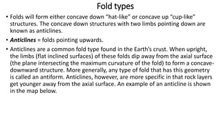 Folds (plicative dislocation).pptx.There are | PPT