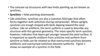 Folds (plicative dislocation).pptx.There are | PPT