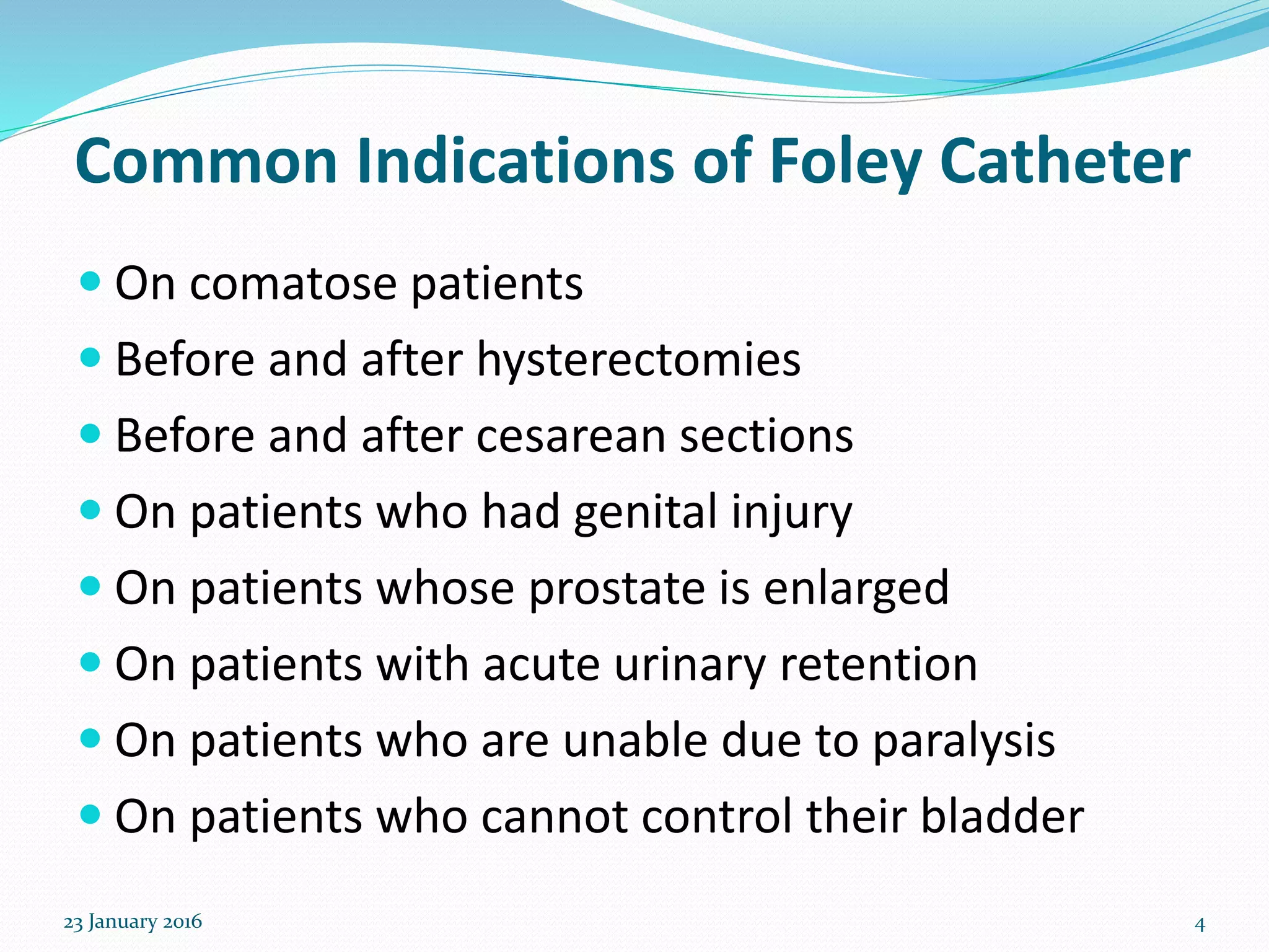 Foley cathetar and cathetarazation | PPTX