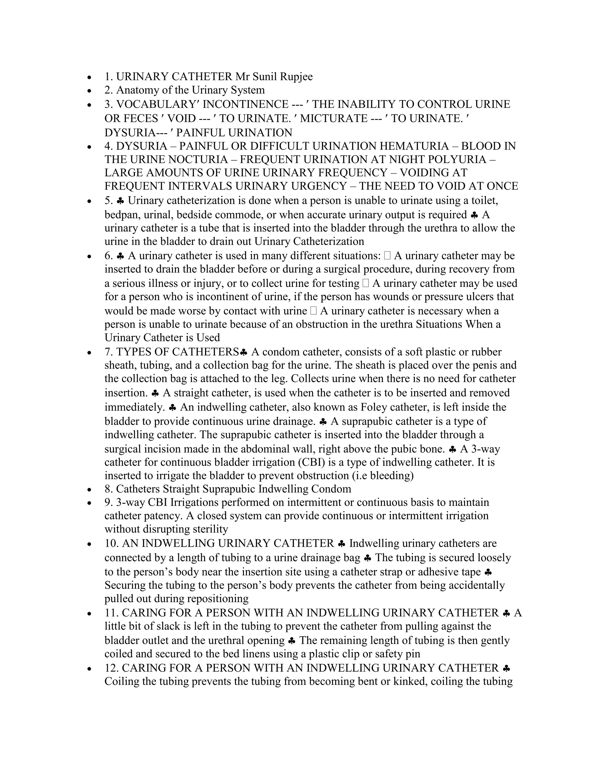 Foley catheter insertion document | DOCX