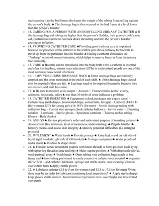 Foley catheter insertion document | DOCX