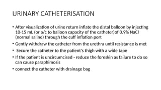 FOLEY urinarybladder CATHETERISATION.pptx