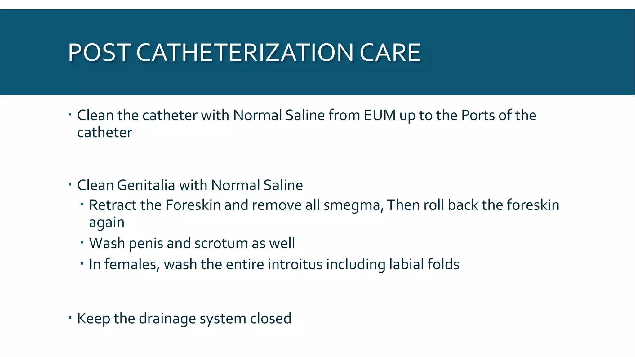 Foley catheterization | PPTX
