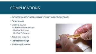 Foley catheterization | PPTX
