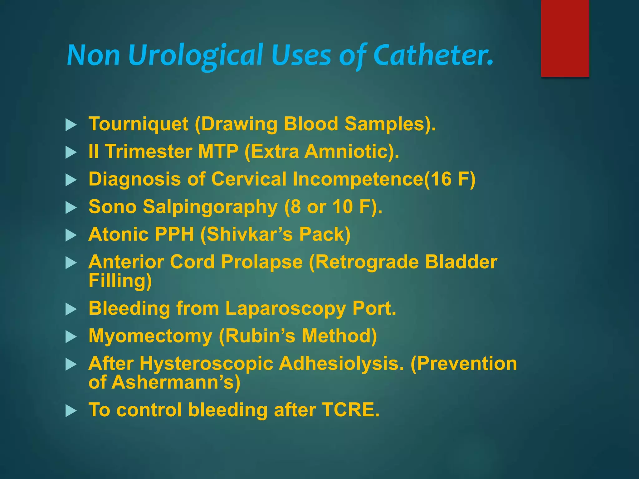 Foleys catheter | PPTX
