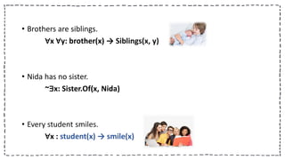 First Order Predicate Logic Examples| Different Examples | PPT