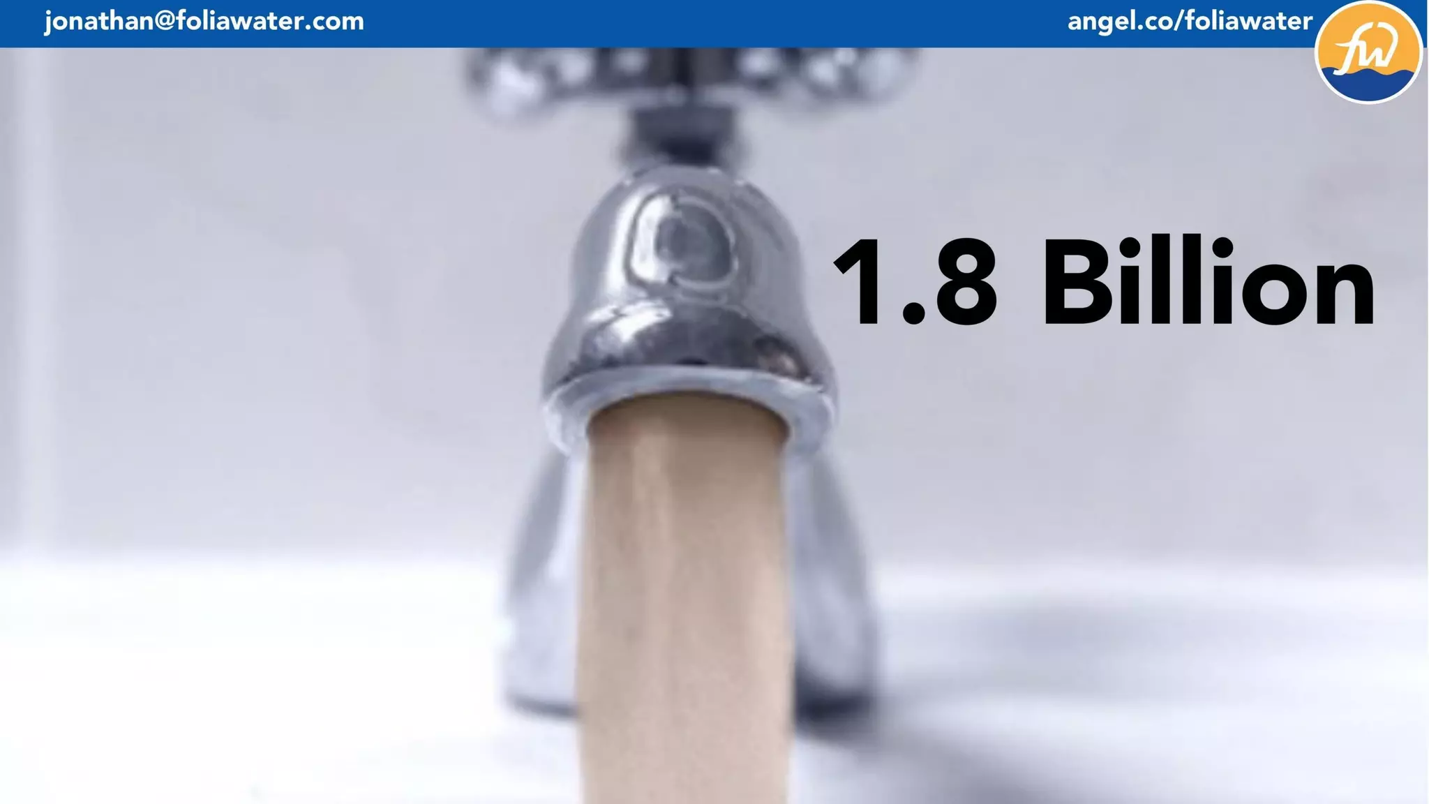 Folia Water Pitch Deck | PPT