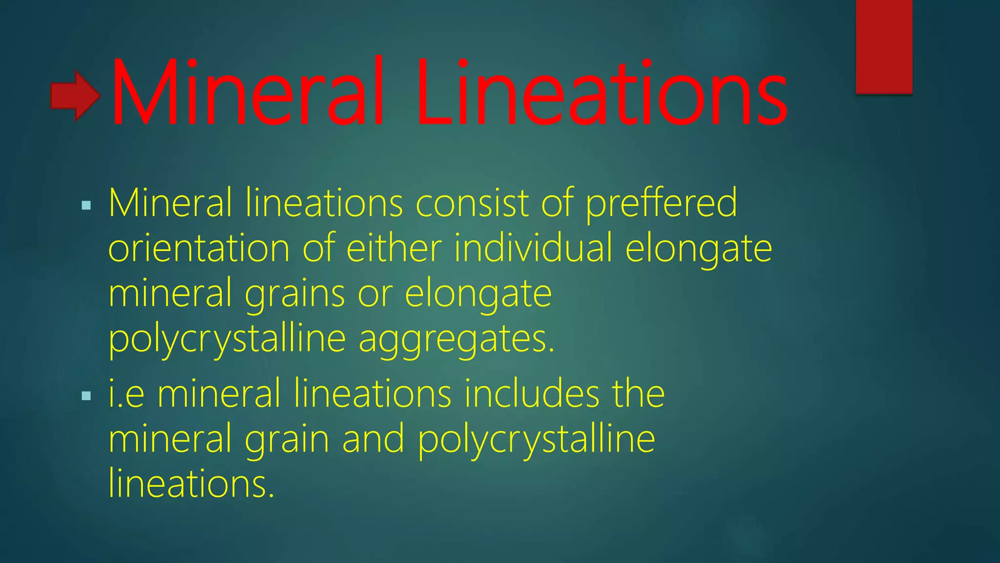 Foliation and lineation | PPT