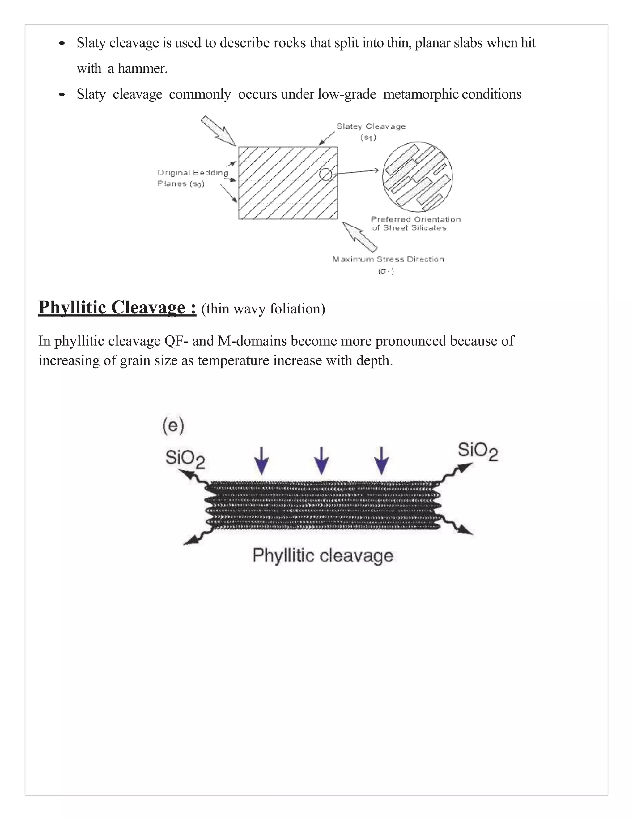Foliation and lineation | PDF