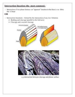Foliation and lineation | PDF
