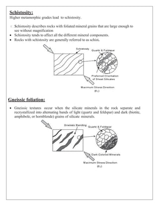 Foliation and lineation | PDF