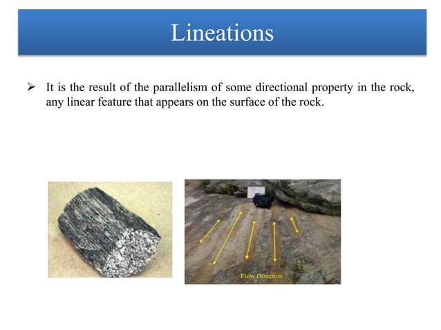 FOLIATION AND LINEATION.pptx | Geology | Science