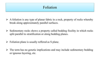 FOLIATION AND LINEATION.pptx