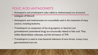 FOLIC ACID-vit b9.pptx | Blood Disorders | Diseases and Conditions