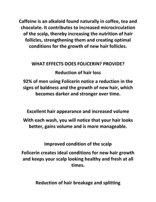Folicerin Hair Loss.pdf33333333333333333 | PDF