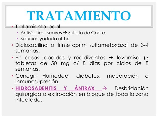 Foliculitis, furunculosis y hidrosadenitis