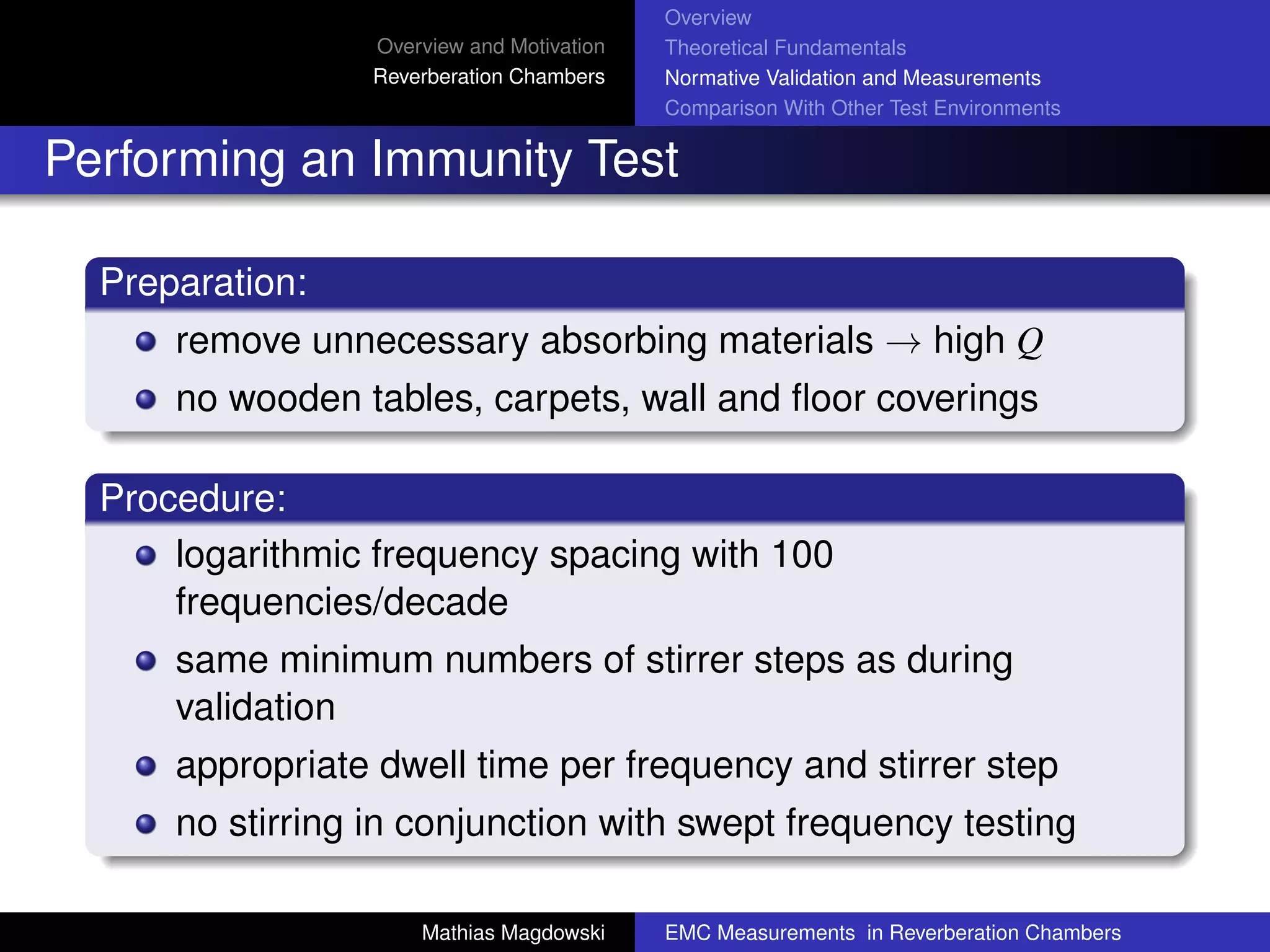 EMC Measurements in Reverberation Chambers | PDF