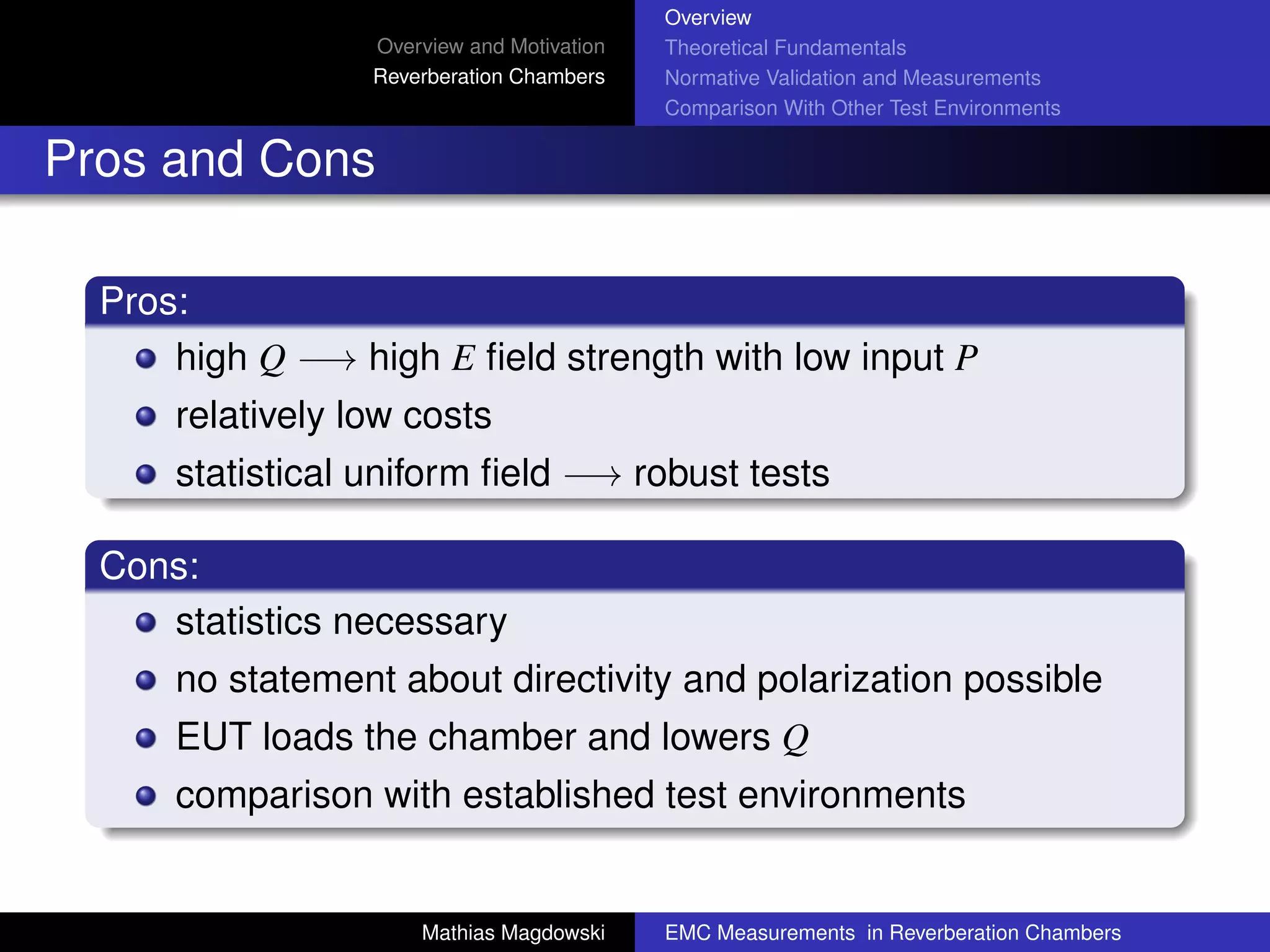 EMC Measurements in Reverberation Chambers | PDF