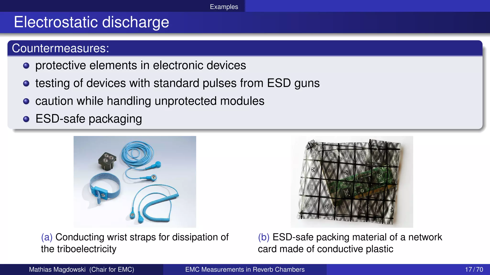 Electromagnetic Compatibility Measurements In Reverberation Chambers Ppt