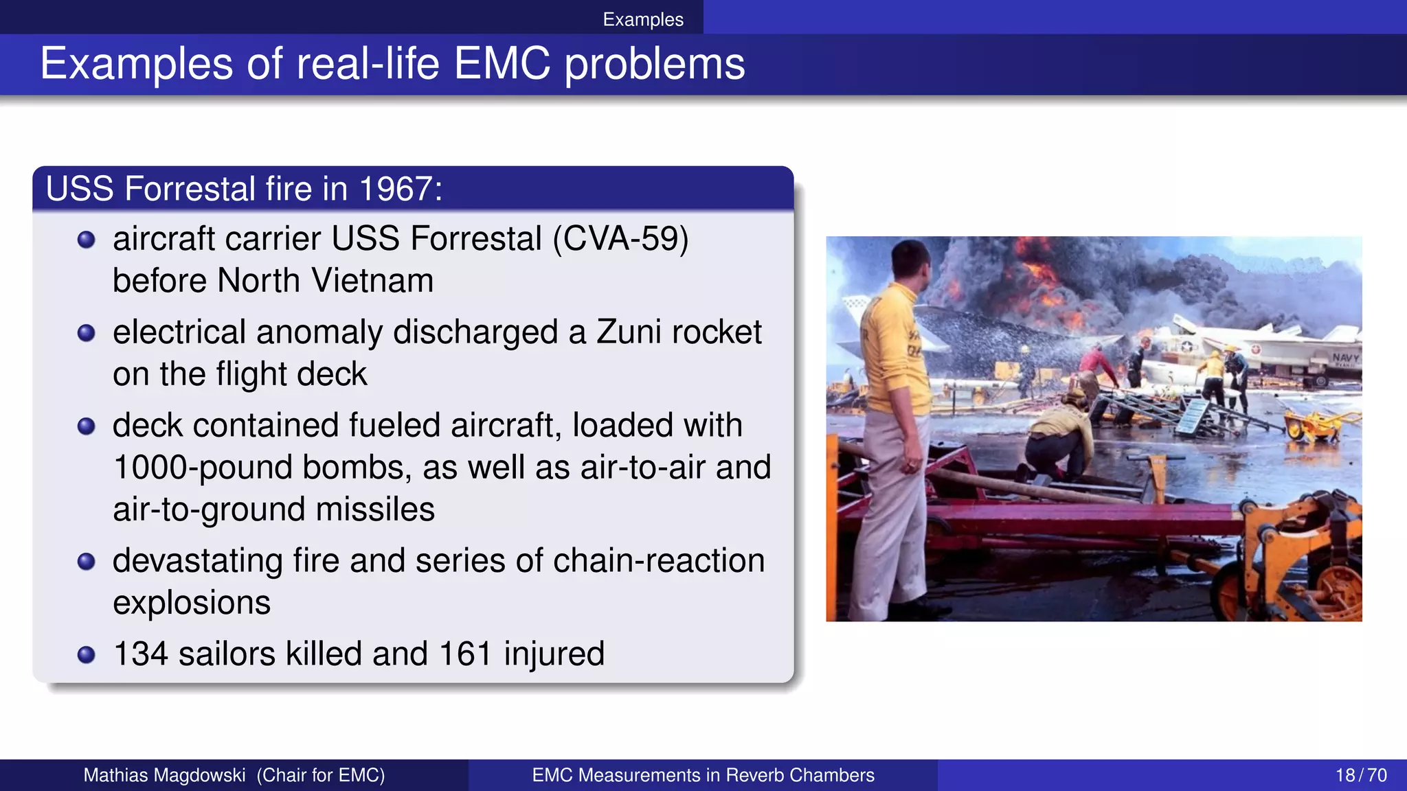 Electromagnetic Compatibility Measurements In Reverberation Chambers Ppt