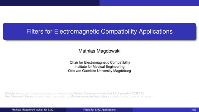 Filters for Electromagnetic Compatibility Applications | PPT