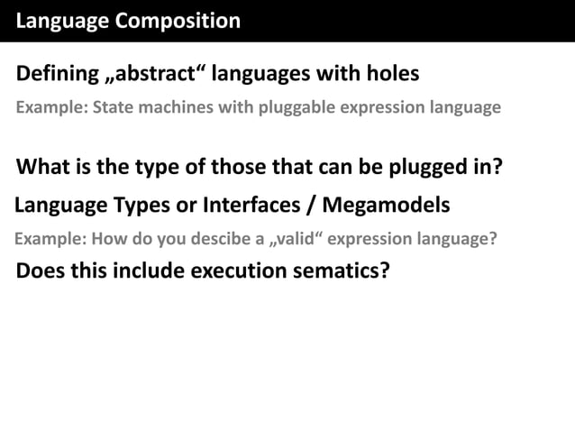 Envisioning the Future of Language Workbenches | PPT