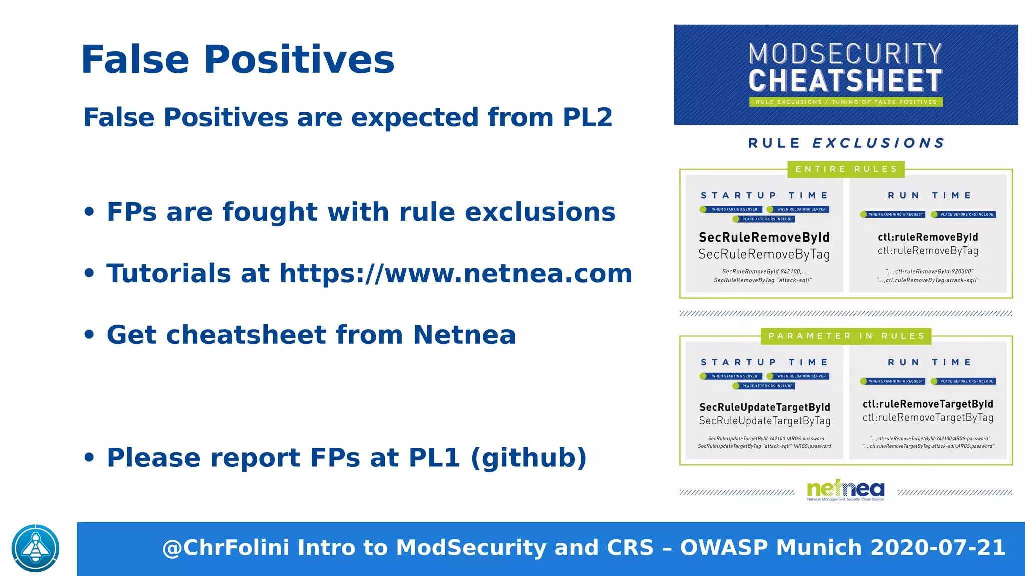 Introduction To Modsecurity And The Owasp Core Rule Set Ppt