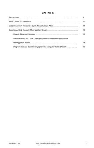 Folio 10 dosa besar jilid 1 revisi | PDF