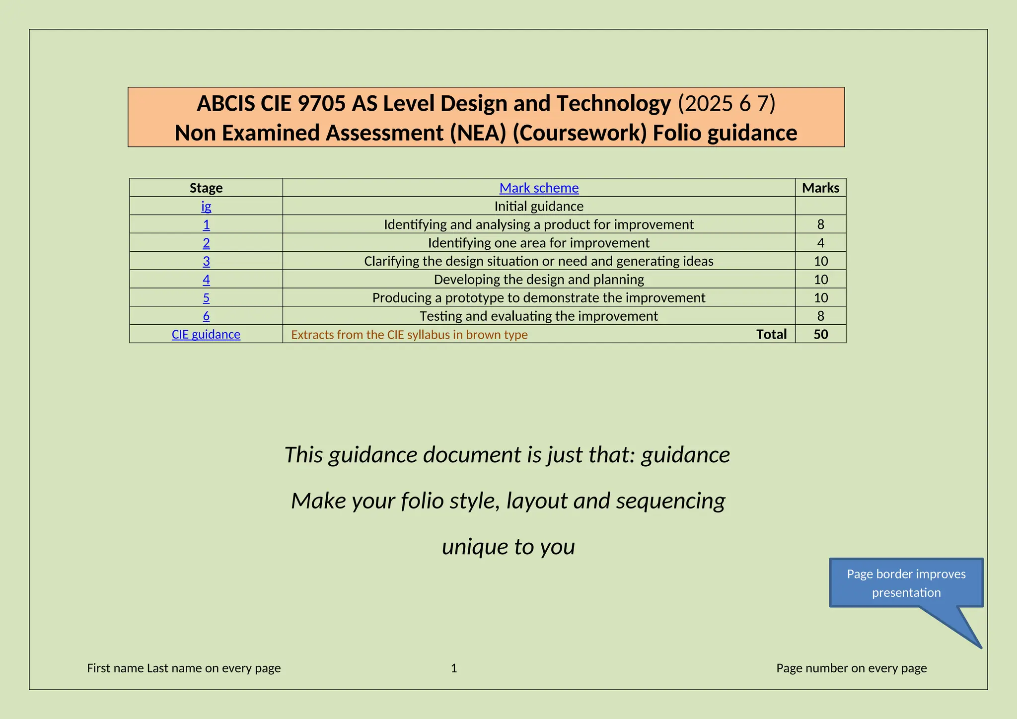 Folio guidance NEA AS----level 9705.docx | Educational Assessment ...