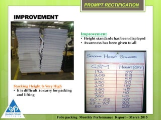 Folio Packing Report | PPT