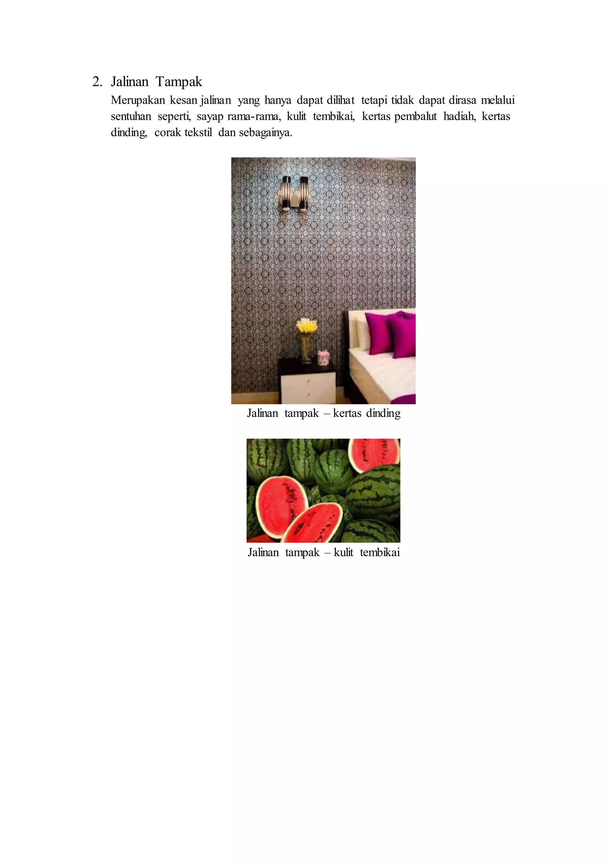 Folio seni jalinan tingkatan 3 | DOCX