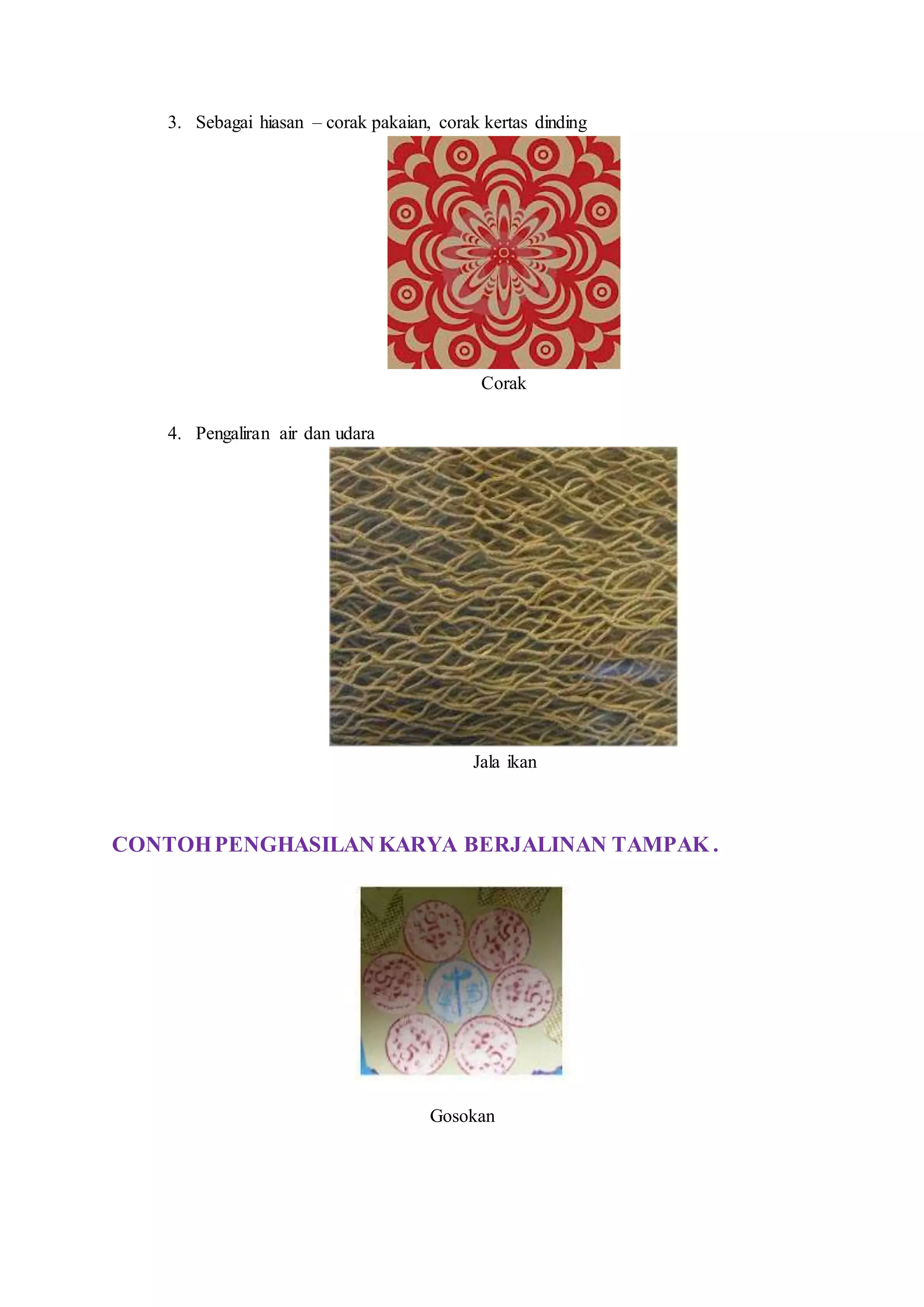 Folio seni jalinan tingkatan 3 | DOCX